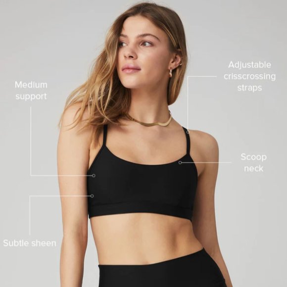 ALO Yoga | Tops | Alo Yoga Airlift Intrigue Bra | Poshmark
